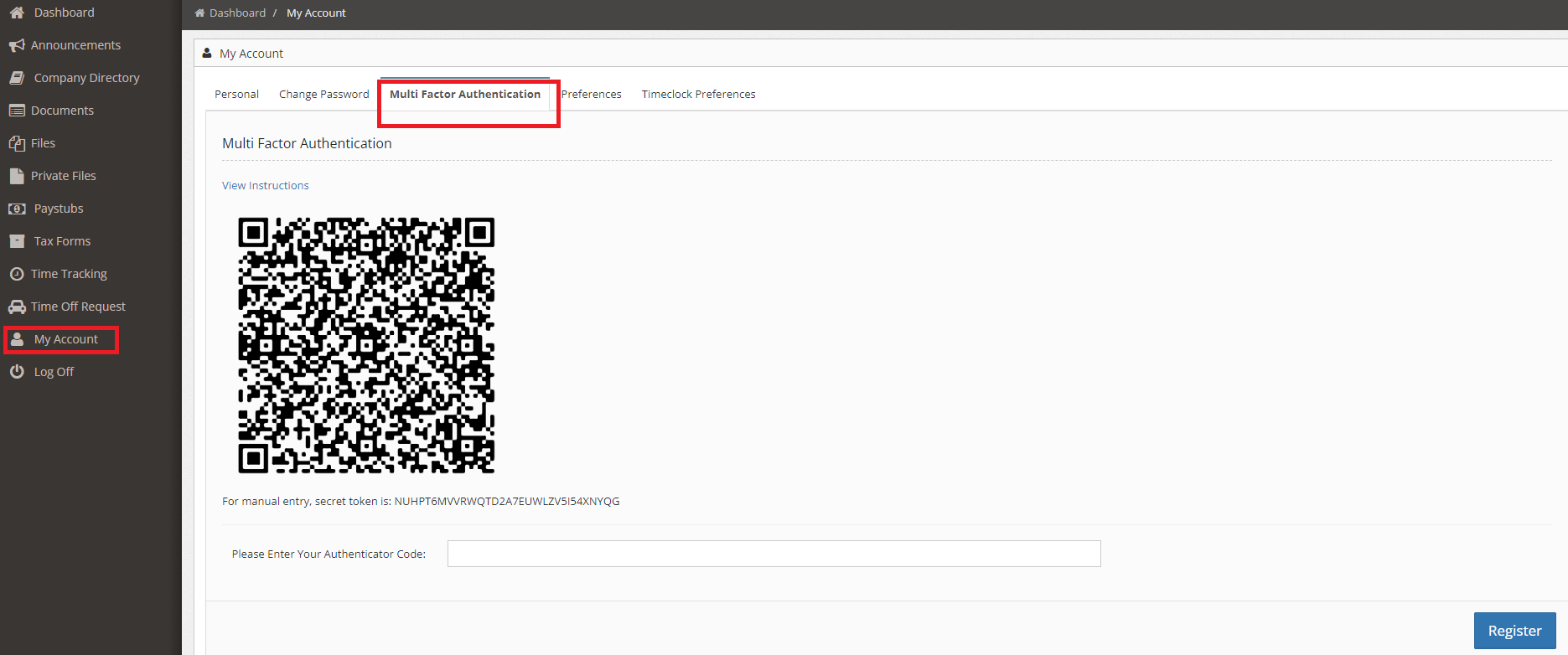 Multi-Factor Authentication Setup Guide – InStaff Knowledgebase