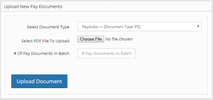 Uploading A Paystub Batch – InStaff Knowledgebase