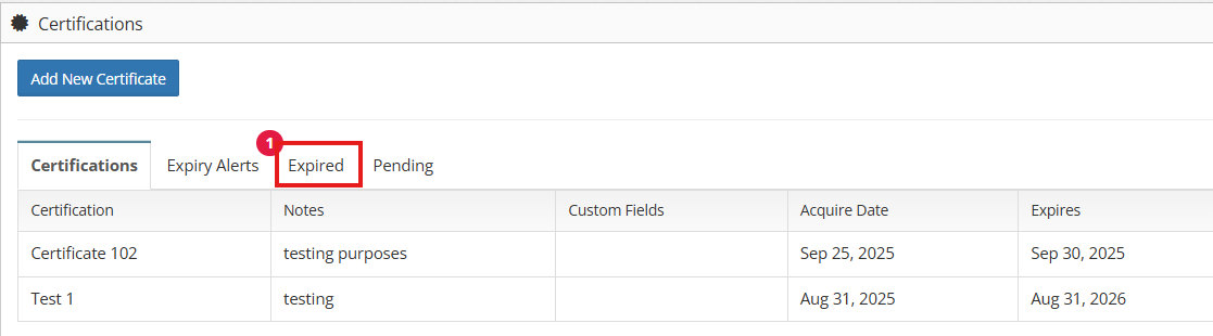 How to check Certificates - Employees' Guide – InStaff Knowledgebase