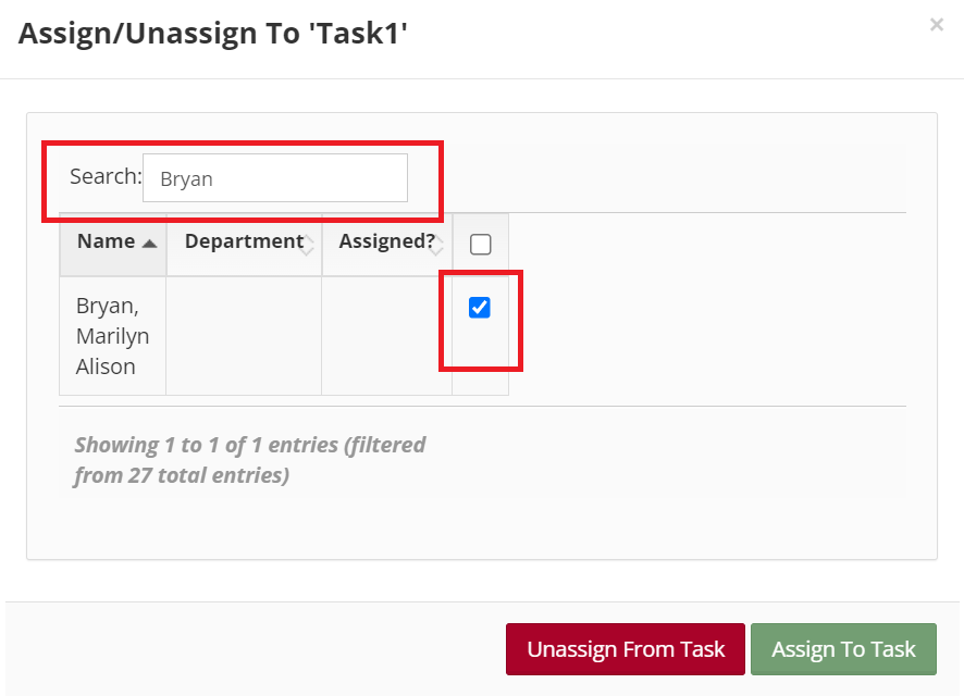 Assign or Unassign Employees to a Task – InStaff Knowledgebase